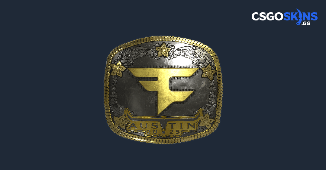 Sticker | FaZe Clan (Gold) | Austin 2025 - CSGOSKINS.GG