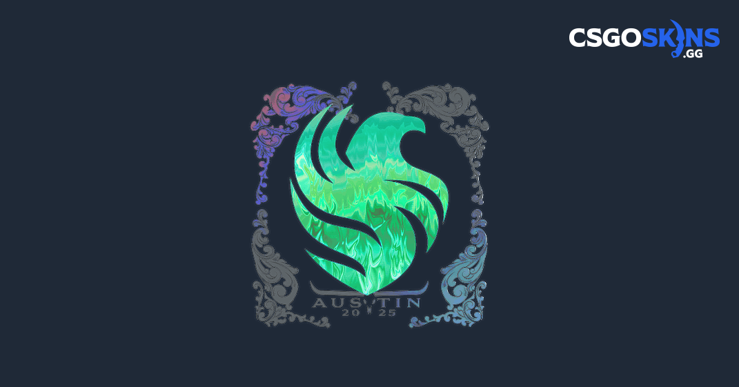 Sticker | Falcons (Holo) | Austin 2025 - CSGOSKINS.GG