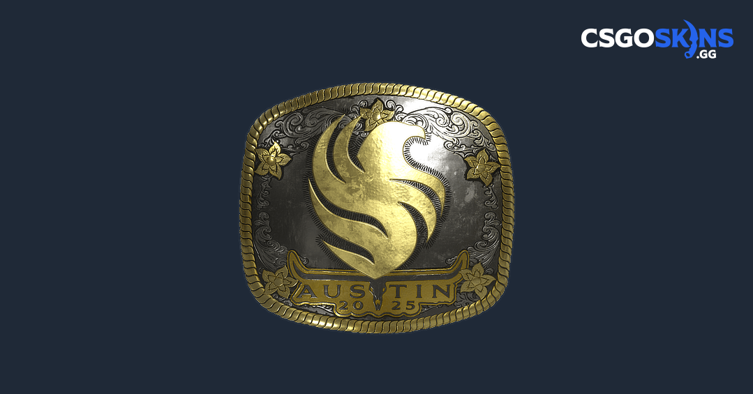 Sticker | Falcons (Gold) | Austin 2025 - CSGOSKINS.GG