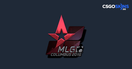 Sticker | Astralis (Foil) | MLG Columbus 2016 - CSGOSKINS.GG