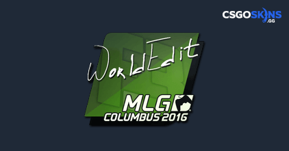 Sticker | WorldEdit | MLG Columbus 2016 - CSGOSKINS.GG