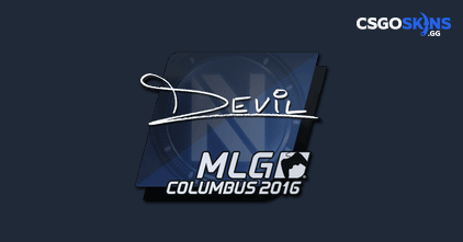 Sticker | DEVIL | MLG Columbus 2016 - CSGOSKINS.GG