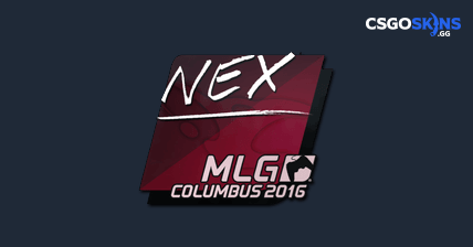 Sticker | nex | MLG Columbus 2016 - CSGOSKINS.GG