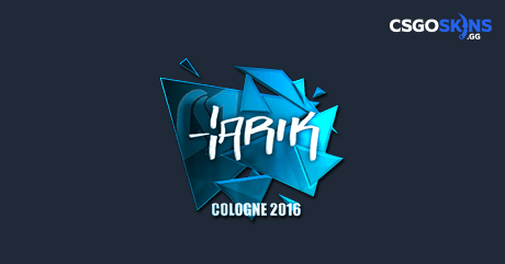 Sticker | tarik (Foil) | Cologne 2016 - CSGOSKINS.GG