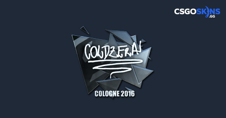Sticker | coldzera (Foil) | Cologne 2016 - CSGOSKINS.GG