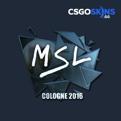 Sticker | MSL (Foil) | Cologne 2016 - CSGOSKINS.GG