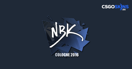 Sticker | NBK- | Cologne 2016 - CSGOSKINS.GG