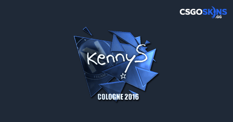 Sticker | kennyS (Foil) | Cologne 2016 - CSGOSKINS.GG