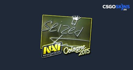 Sticker | seized (Foil) | Cologne 2015 - CSGOSKINS.GG