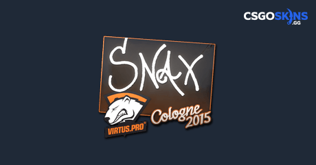 Sticker | Snax | Cologne 2015 - CSGOSKINS.GG