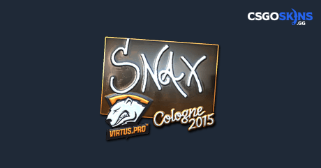 Sticker | Snax (Foil) | Cologne 2015 - CSGOSKINS.GG