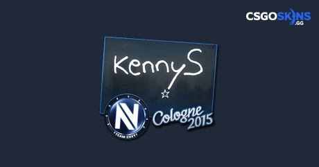 Sticker | kennyS | Cologne 2015 - CSGOSKINS.GG