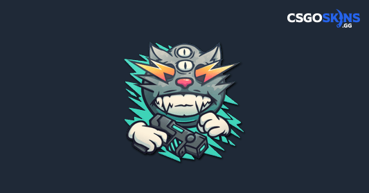 Sticker | Zap Cat - CSGOSKINS.GG
