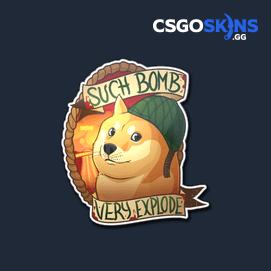 Sticker | Bomb Doge - CSGOSKINS.GG