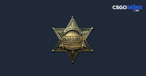 Sticker | New Sheriff (Foil) - CSGOSKINS.GG