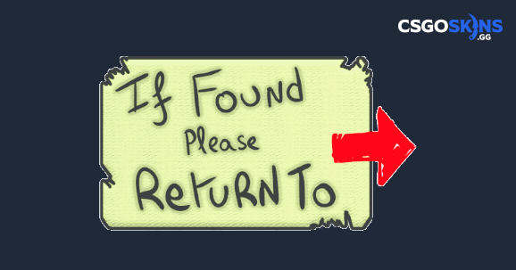 Sticker | Please Return To - CSGOSKINS.GG