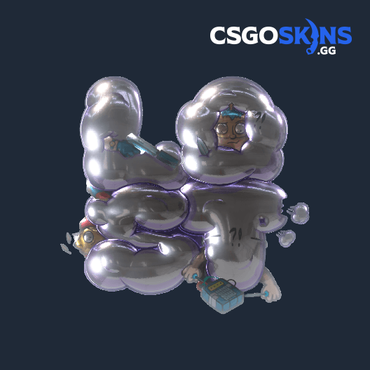 Sticker | Lost In Smoke (Foil) - CSGOSKINS.GG