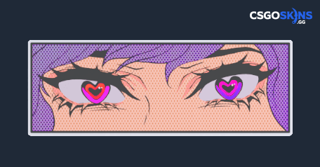 Sticker | Loving Eyes (Holo) - CSGOSKINS.GG