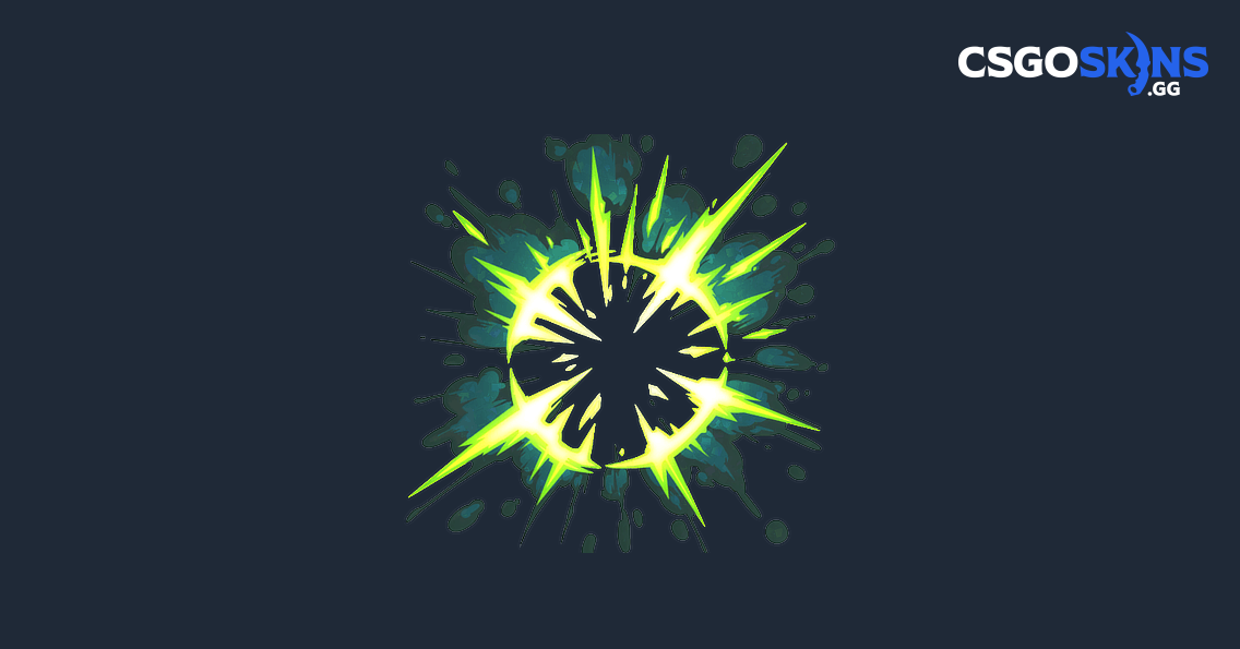 Sticker | Boom Epicenter (Glitter) - CSGOSKINS.GG