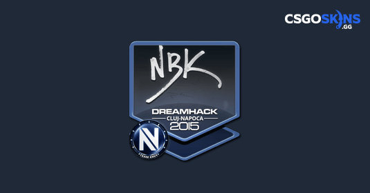Sticker | NBK- | Cluj-Napoca 2015 - CSGOSKINS.GG