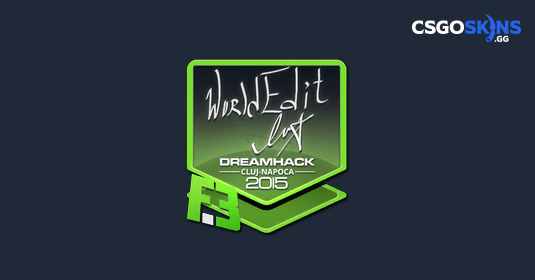 Sticker | WorldEdit | Cluj-Napoca 2015 - CSGOSKINS.GG