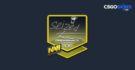 Sticker | seized | Cluj-Napoca 2015 - CSGOSKINS.GG