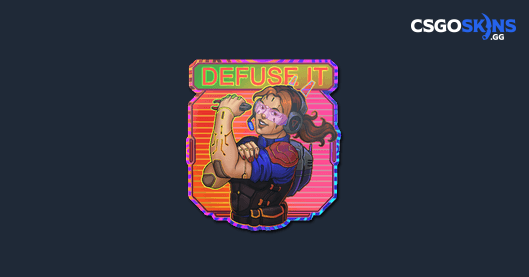 Sticker | Defuse It (Holo) - CSGOSKINS.GG