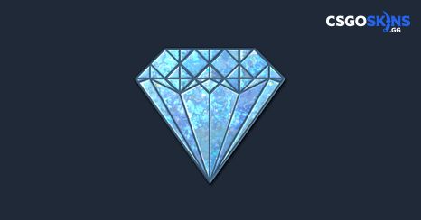 Sticker | Blue Gem (Glitter) - CSGOSKINS.GG