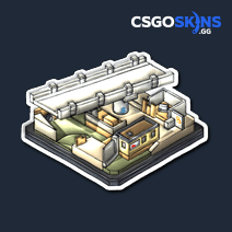 Sticker | Overpass Diorama (Foil) - CSGOSKINS.GG