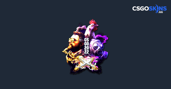 Sticker | Ten Years (Foil) - CSGOSKINS.GG