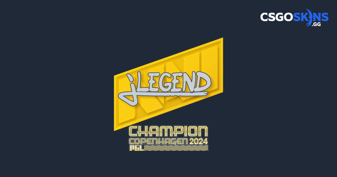Sticker | jL (Champion) | Copenhagen 2024 - CSGOSKINS.GG