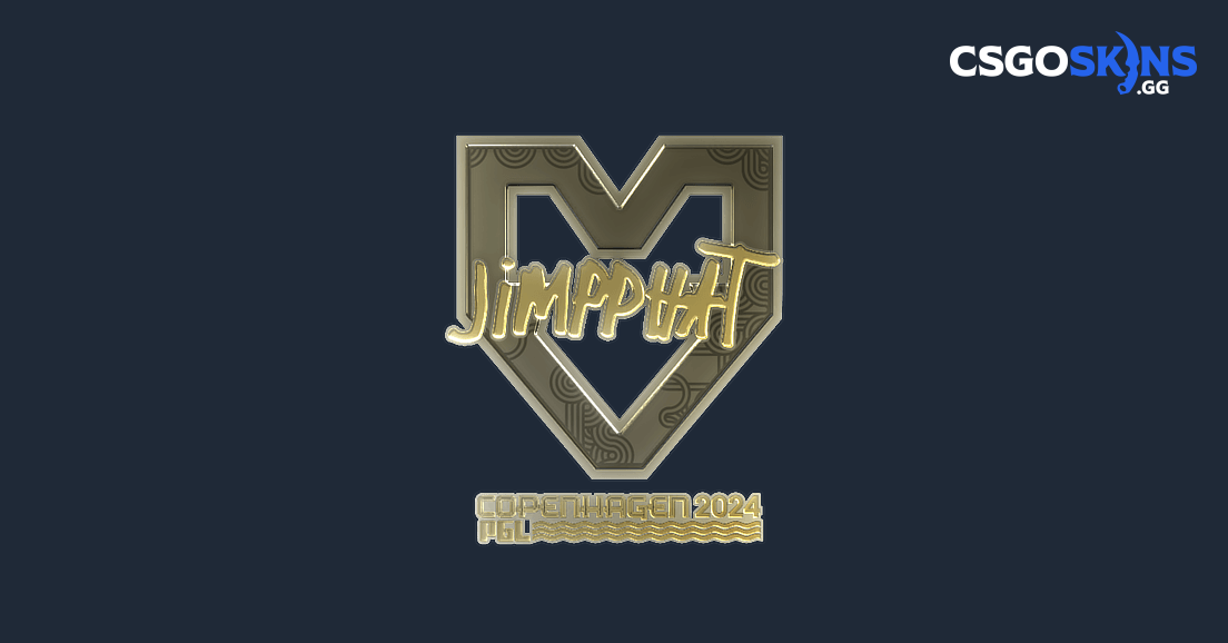 Sticker | Jimpphat (Gold) | Copenhagen 2024 - CSGOSKINS.GG