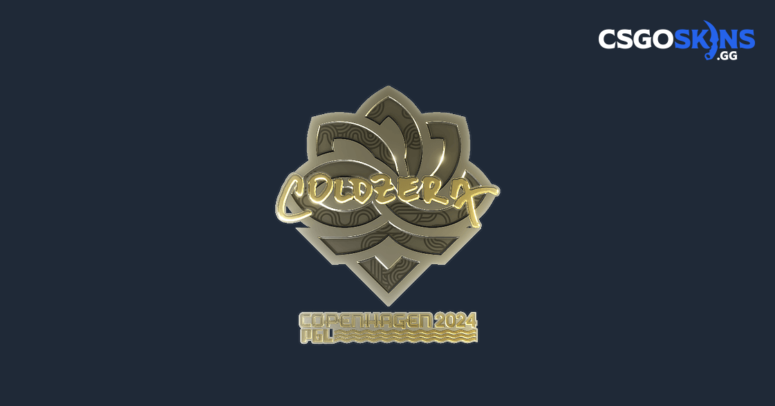 Sticker | coldzera (Gold) | Copenhagen 2024 - CSGOSKINS.GG