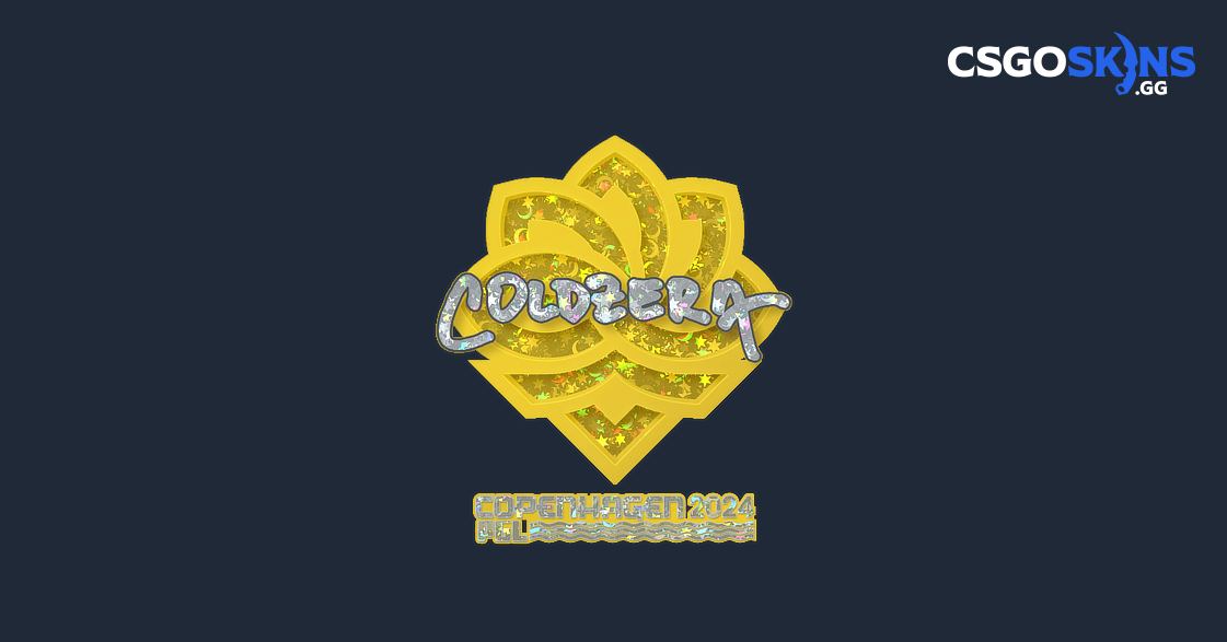 Sticker | coldzera (Glitter) | Copenhagen 2024 - CSGOSKINS.GG