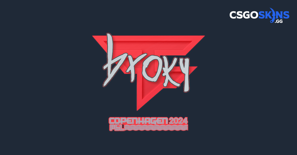 Sticker | broky | Copenhagen 2024 - CSGOSKINS.GG