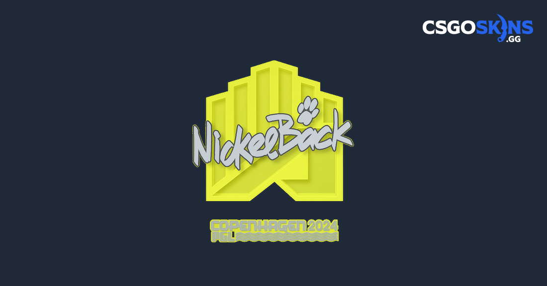 Sticker | NickelBack | Copenhagen 2024 - CSGOSKINS.GG