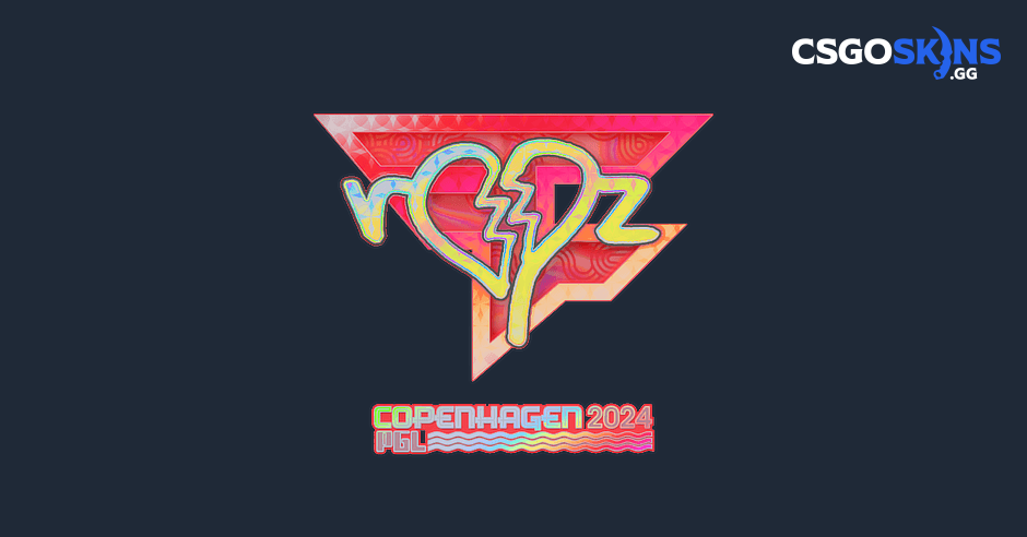 Sticker | ropz (Holo) | Copenhagen 2024 - CSGOSKINS.GG