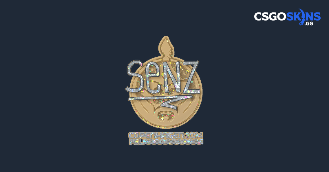 Sticker | Senzu (Glitter) | Copenhagen 2024 - CSGOSKINS.GG