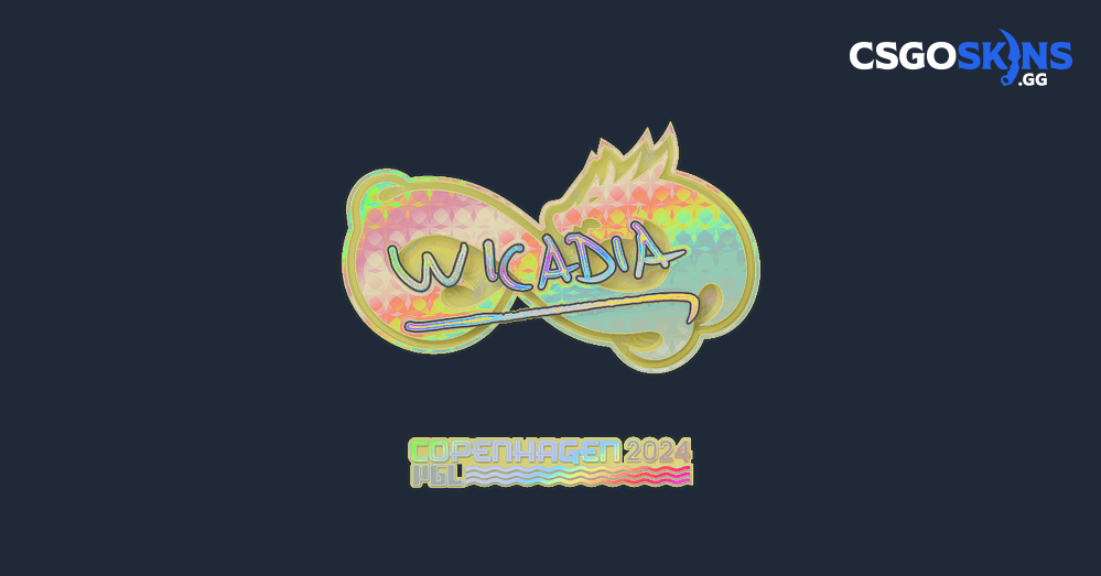 Sticker | Wicadia (Holo) | Copenhagen 2024 - CSGOSKINS.GG