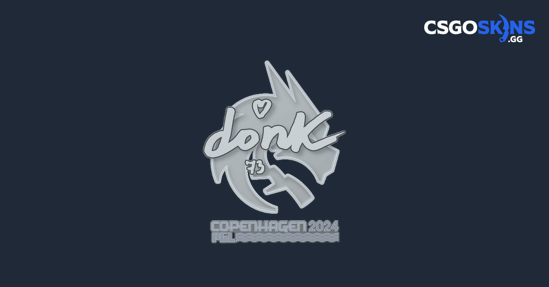 Sticker | donk | Copenhagen 2024 - CSGOSKINS.GG