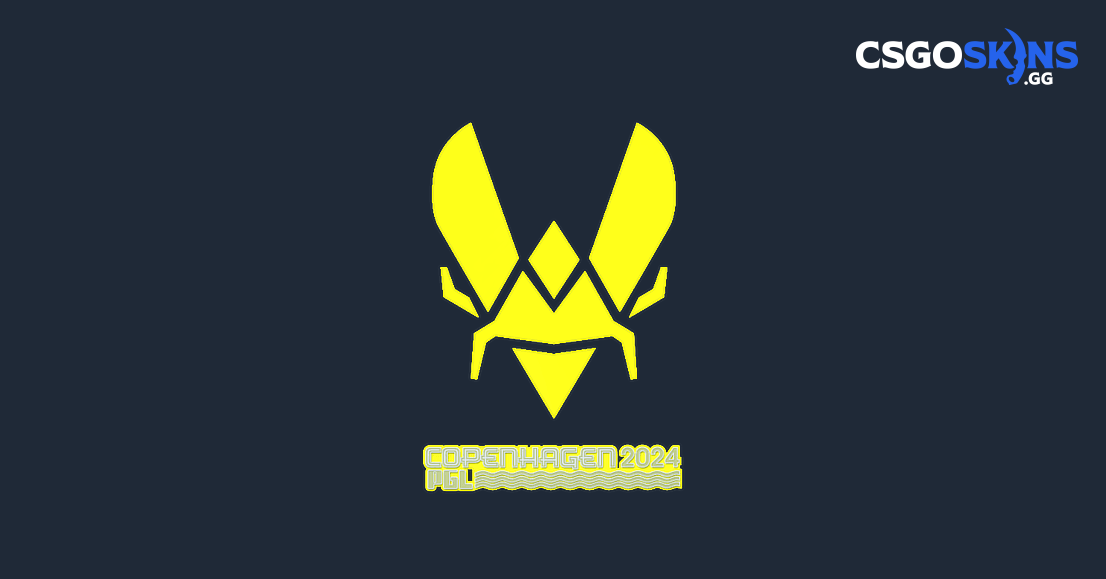 Sticker | Vitality | Copenhagen 2024 - CSGOSKINS.GG