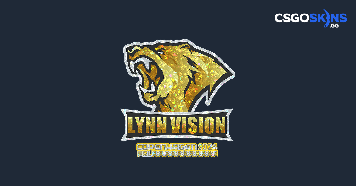 Sticker | Lynn Vision (Glitter) | Copenhagen 2024 - CSGOSKINS.GG