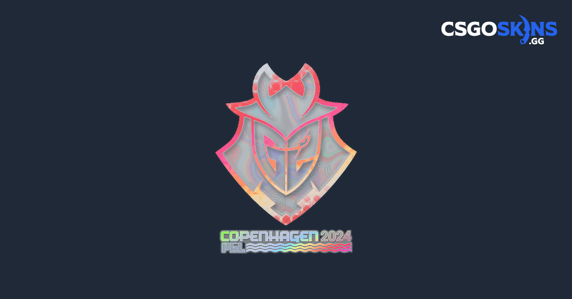 Sticker | G2 Esports (Holo) | Copenhagen 2024 - CSGOSKINS.GG