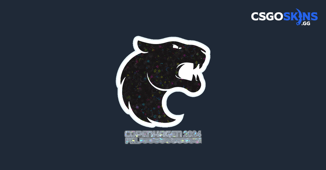 Sticker | FURIA (Glitter) | Copenhagen 2024 - CSGOSKINS.GG