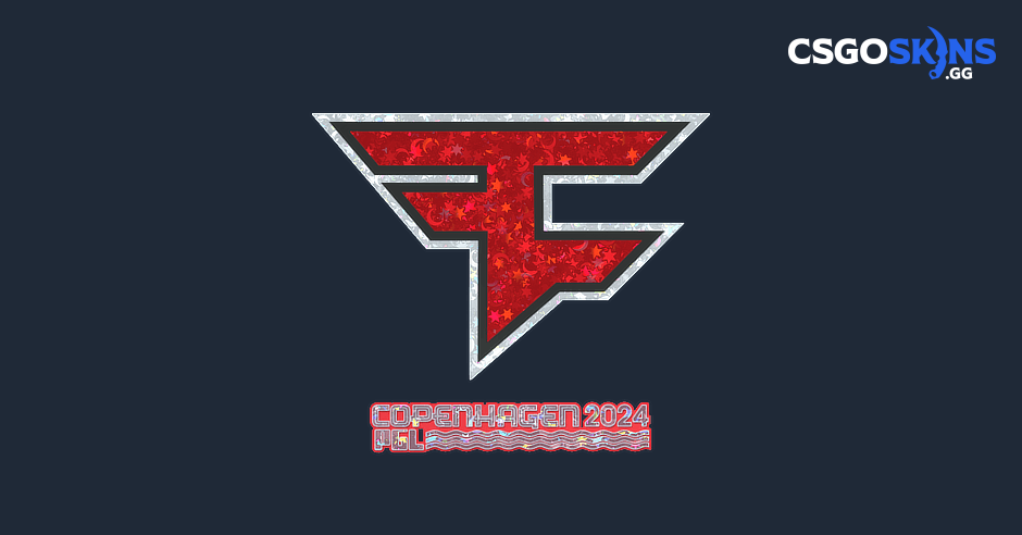 Sticker | FaZe Clan (Glitter) | Copenhagen 2024 - CSGOSKINS.GG