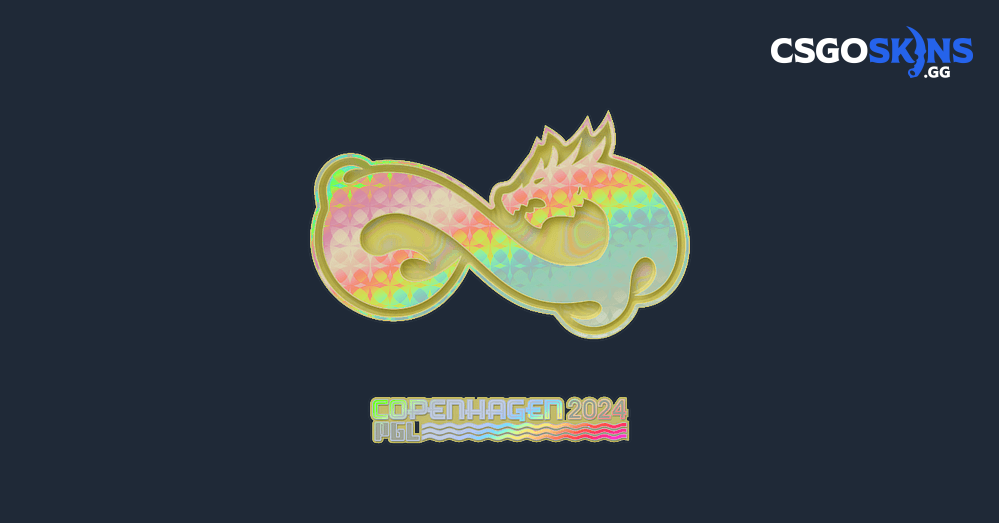 Sticker | Eternal Fire (Holo) | Copenhagen 2024 - CSGOSKINS.GG