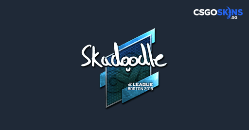 Sticker | Skadoodle (Foil) | Boston 2018 - CSGOSKINS.GG
