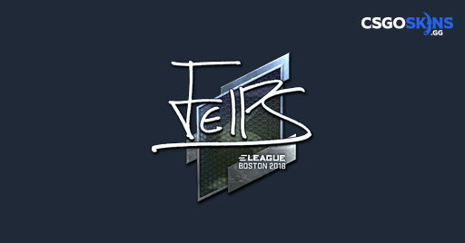 Sticker | felps (Foil) | Boston 2018 - CSGOSKINS.GG