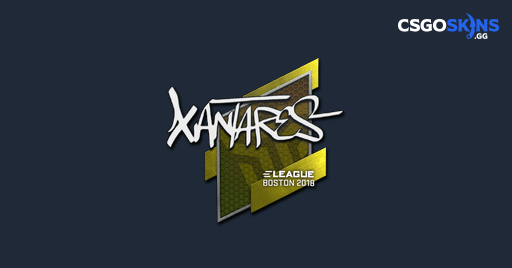 Sticker | XANTARES | Boston 2018 - CSGOSKINS.GG