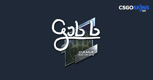 Sticker | gob b (Foil) | Boston 2018 - CSGOSKINS.GG